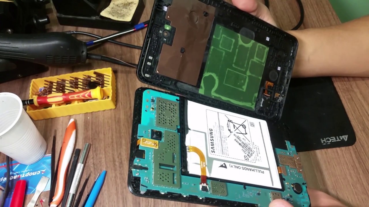 Перестал заряжаться планшет SAMSUNG SM-T231 - YouTube