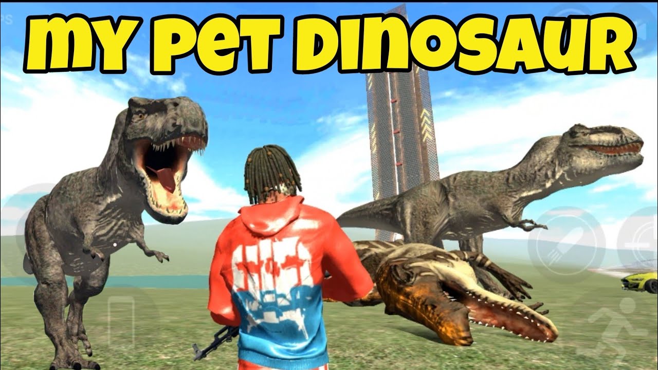 My Pet Dinosaur || Indian Bikes Driving 3D || - YouTube