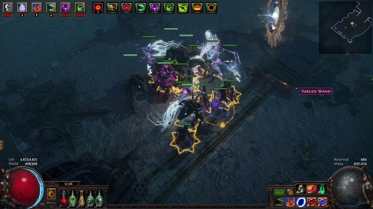 Summon Carrion Golem Elementalist // Awaken Level 8 // Crusader Kill ...