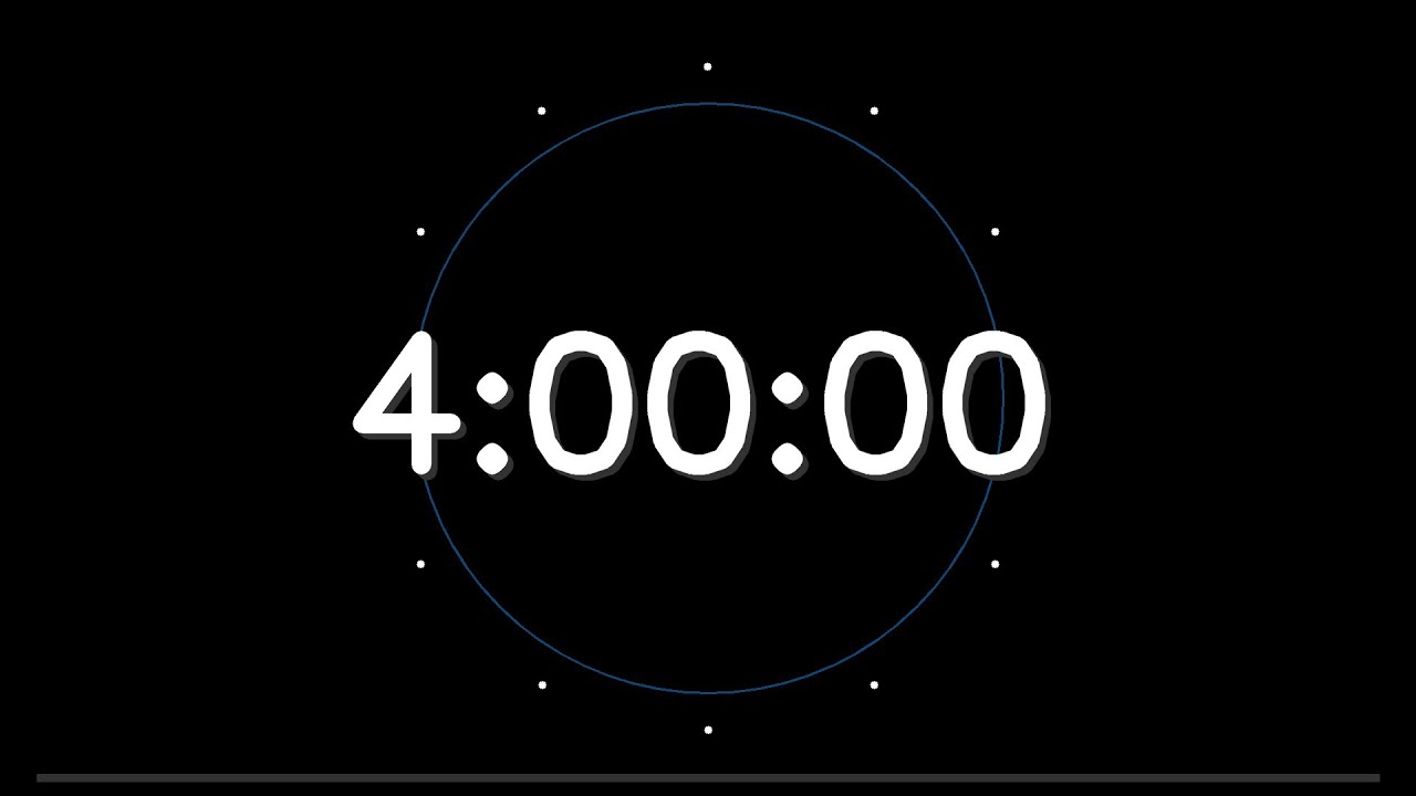 4 Hour Timer | Study Challange - YouTube