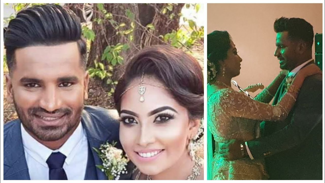 Sri Lankan Cricketer Kusal Janith Perera Weds - YouTube