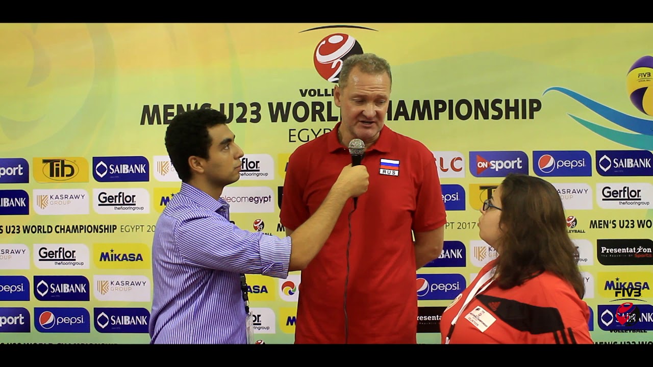 Russia's coach ANDREY VORONKOV speaks about PAVEL PANKOV - YouTube