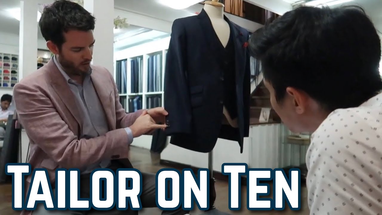 Tailor on Ten - Making my suit! - YouTube