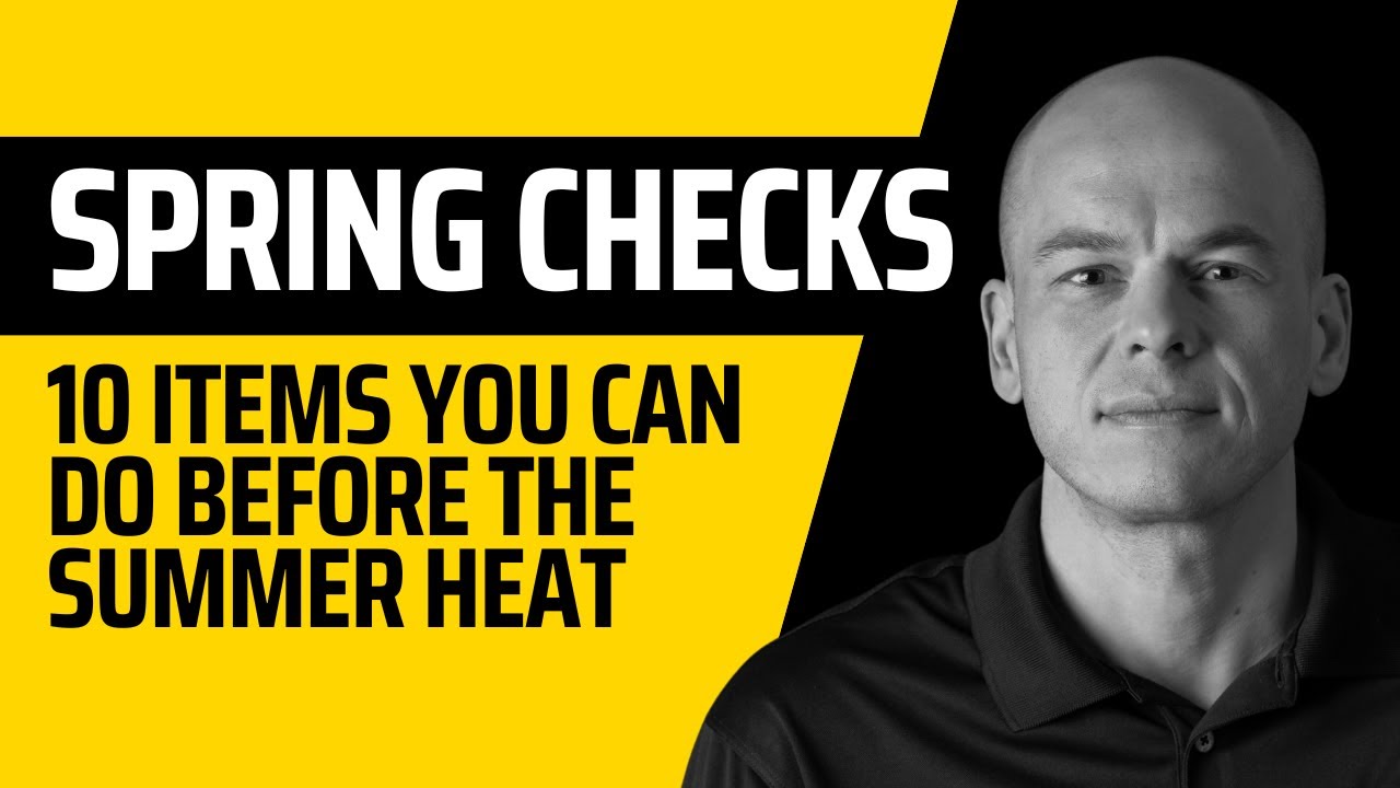 10 Checks You Can Do Before Summer - YouTube