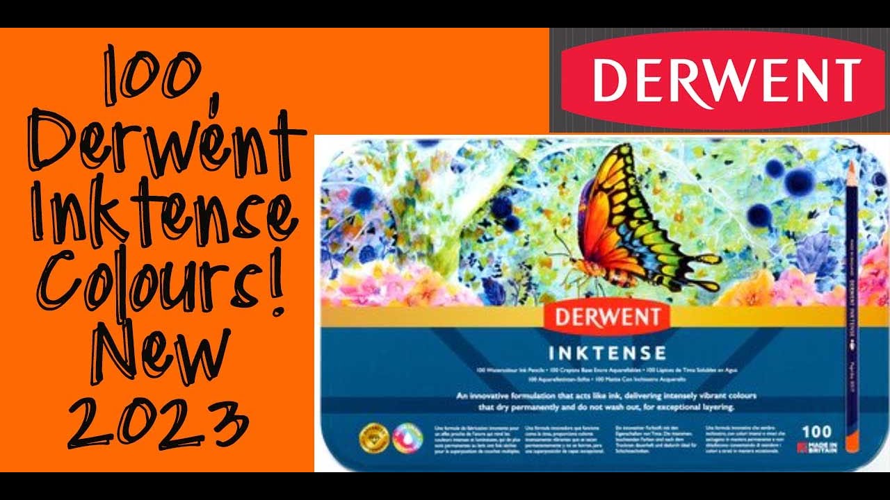 New Derwent Inktense Colours for 2023! | Adult Colouring | Adult ...