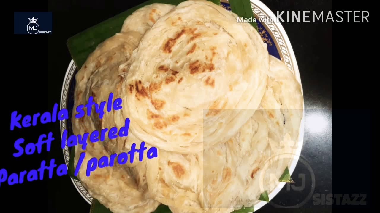 How to make Kerala style soft layered paratta/parotta|Easy and simple ...