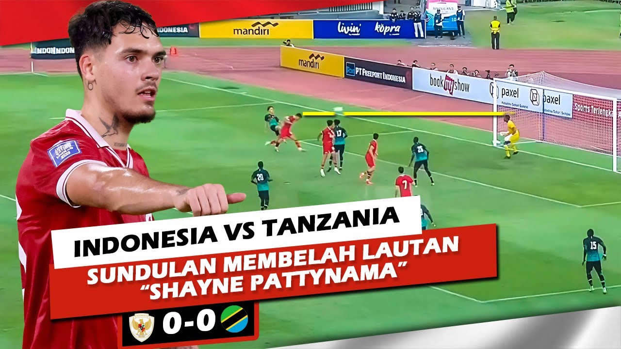 FULL PRESSING! Hasil Timnas Indonesia vs Tanzania 0-0, Highlight ...