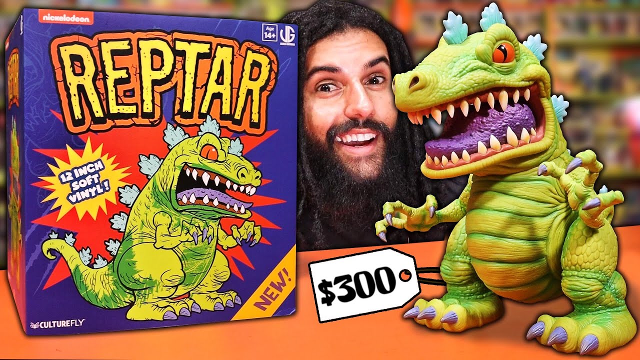 This Is The Best Figure Nickelodeon Has Ever Released... *GODZILLA KING REPTAR!!* - YouTube