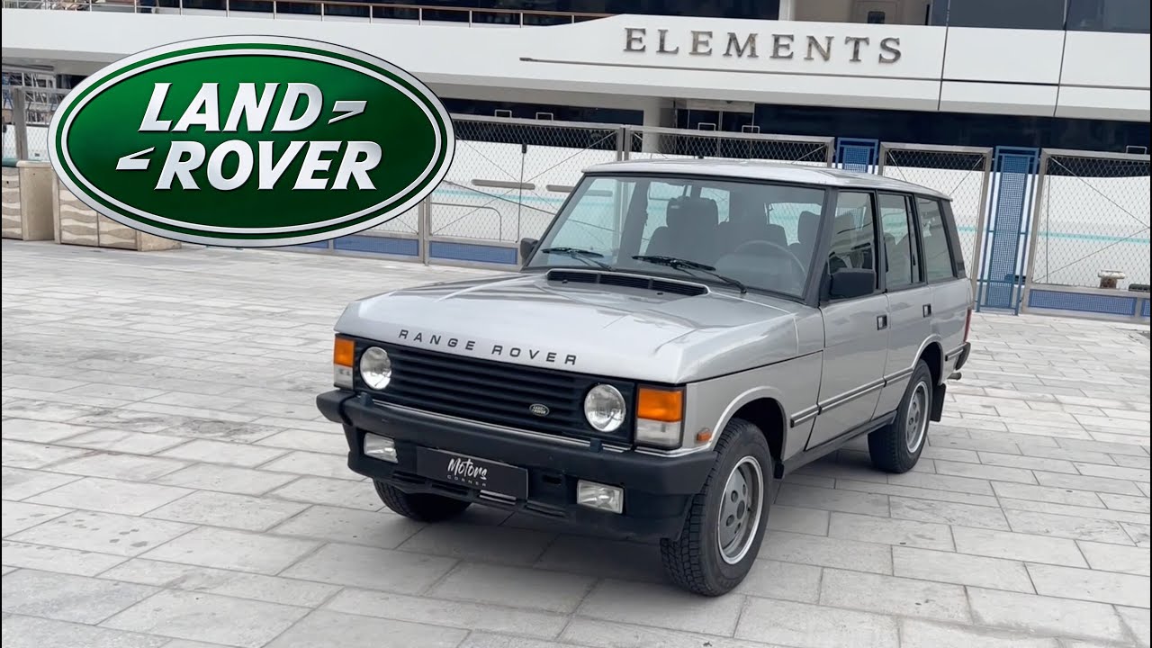RANGE ROVER CLASSIC V8 3.5L 1989 SOLD / MOTORS CORNER NICE - YouTube