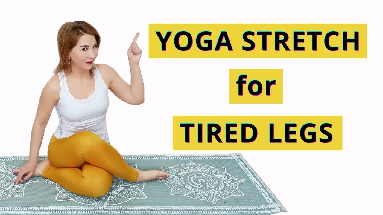 15 min Quick LEG STRETCHES for Improved Flexibility | YOGA STRETCH for ...
