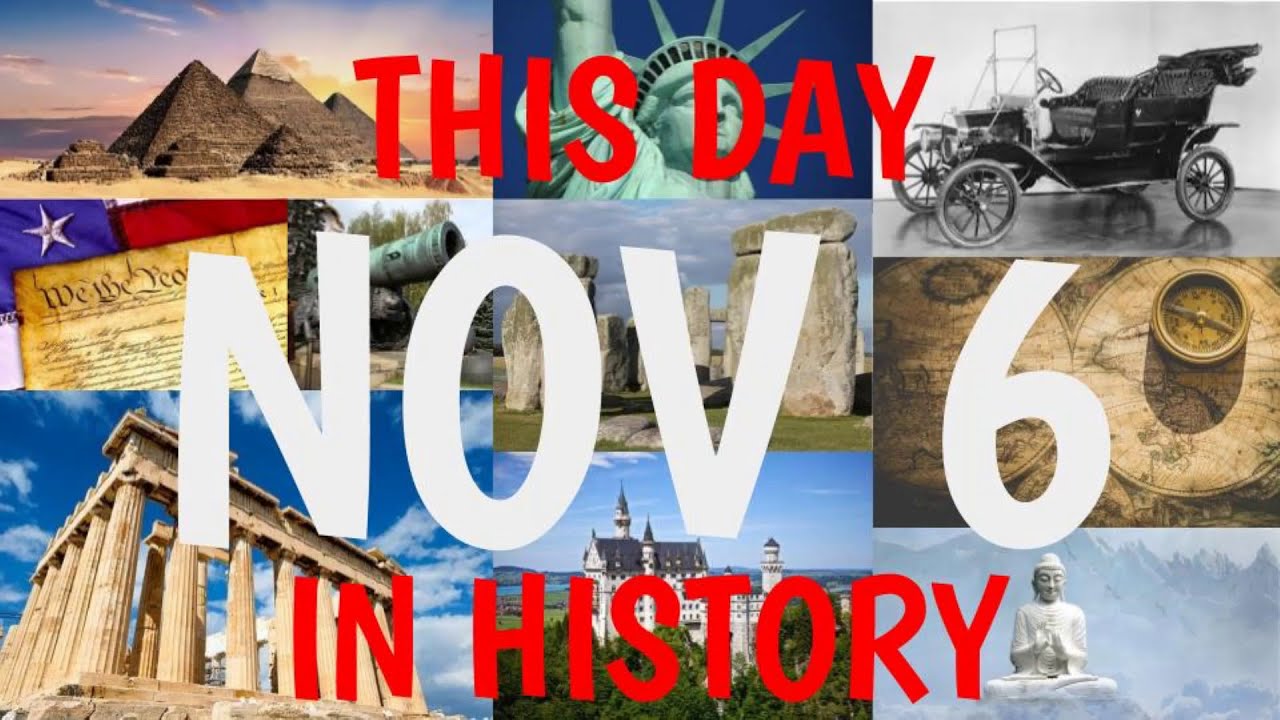 November 6 - This Day in History - YouTube