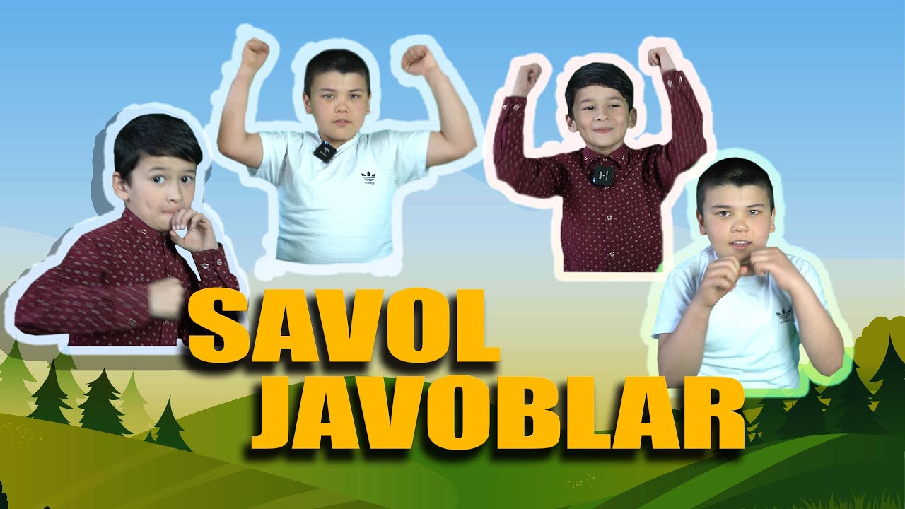 SAFO savol javob intelektual o'yini | BOLALAR BILAN SAVOL JAVOB - YouTube