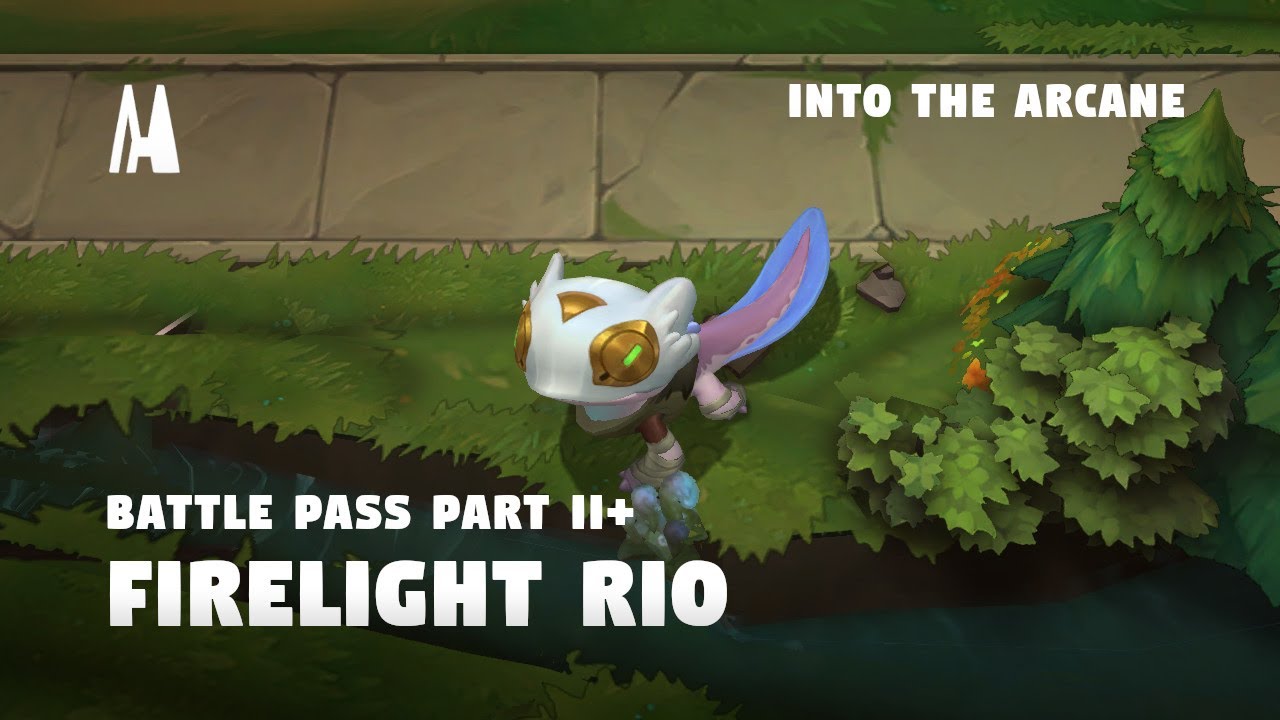 FIRELIGHT RIO - BATTLE PASS INTO THE ARCANE: PART 2+ | TFT SET 13 - YouTube