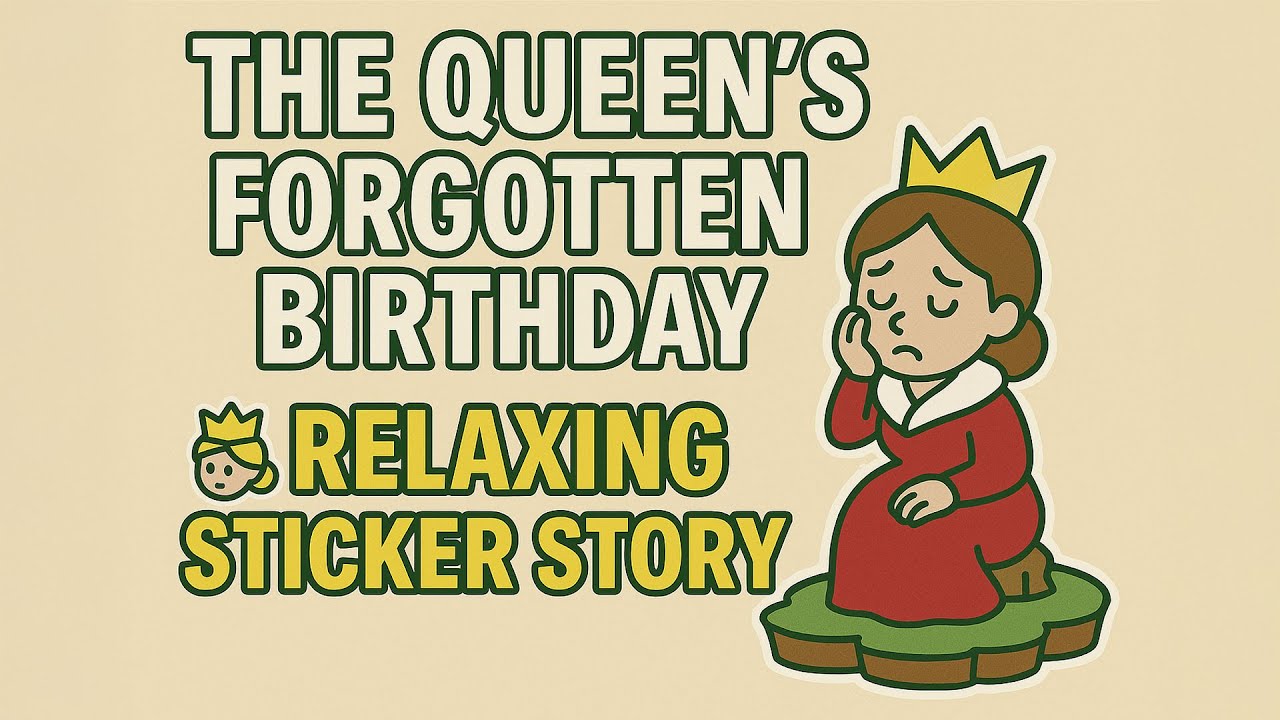 Relaxing Sticker Story 👑 The Queen Who Was Forgotten | Soothing Bedtime ...