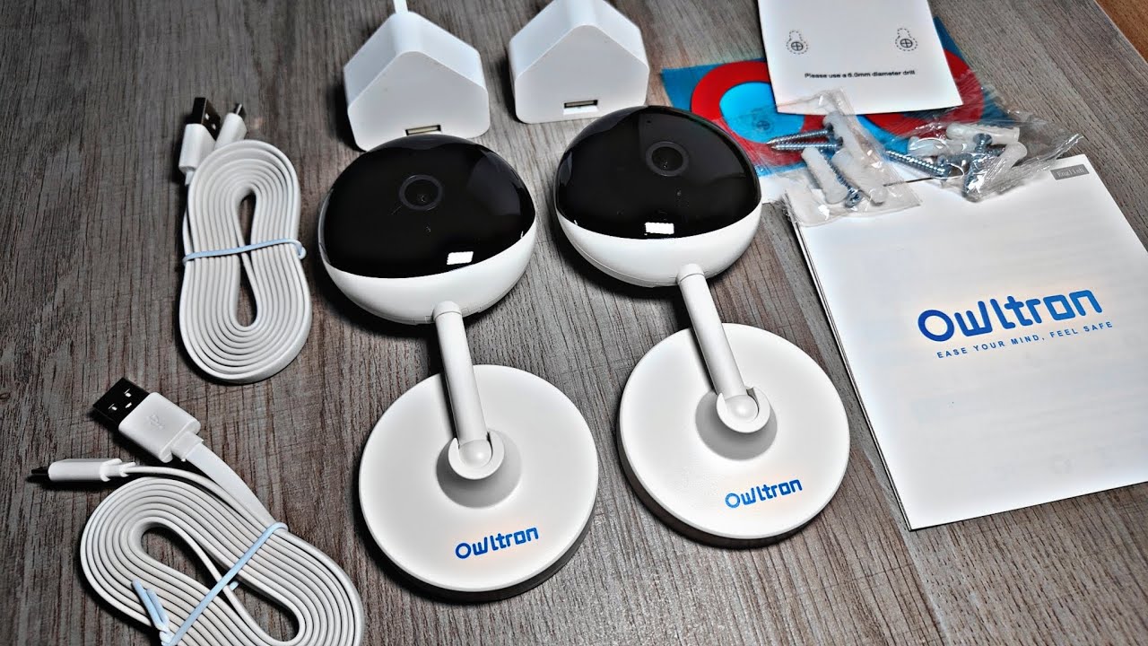 Owltron Smart WiFi 1080p Home Security Camera LF-C3T (Review) - YouTube