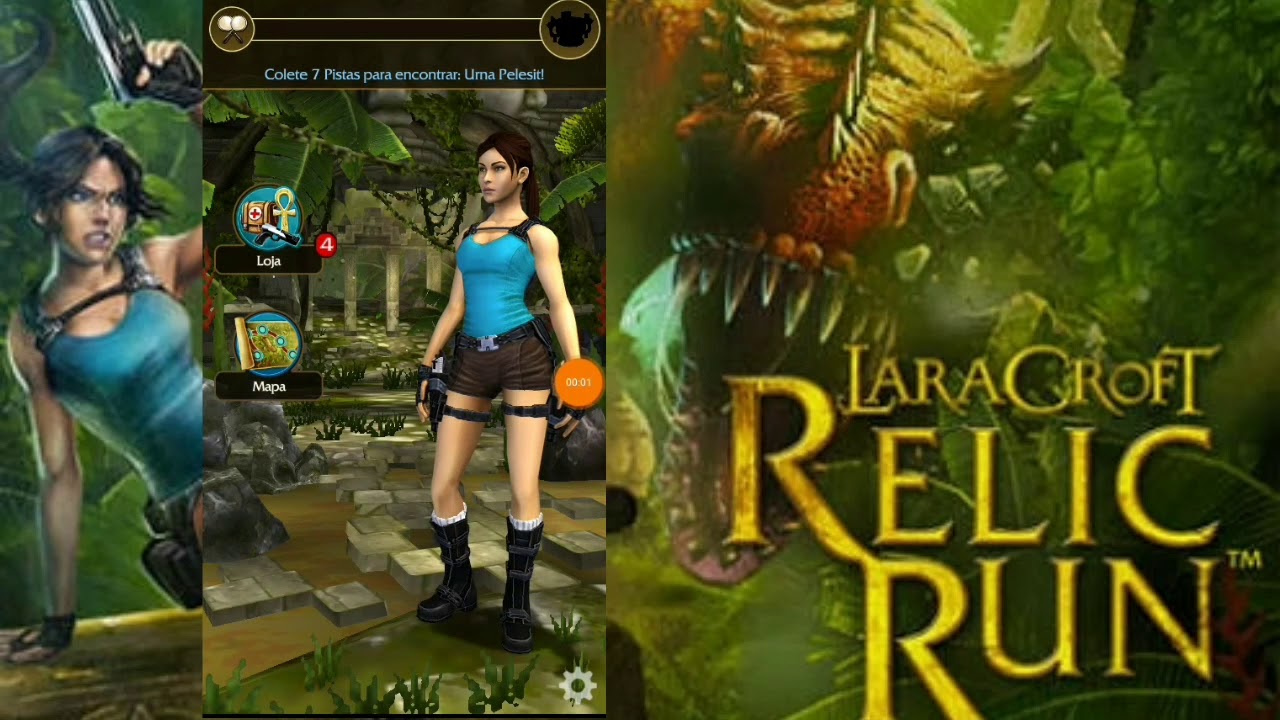 Lara Croft Relic Run - GAMEPLAY - YouTube