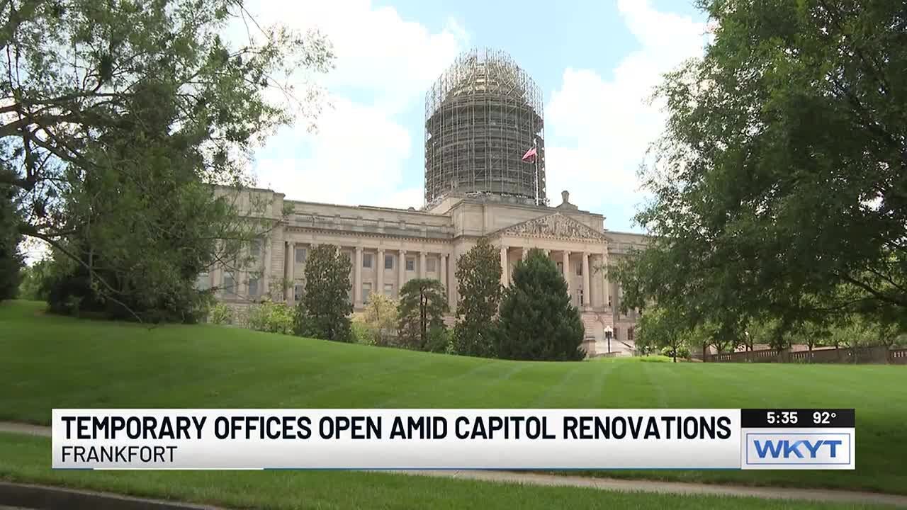 Major renovation of Kentucky State Capitol underway - YouTube