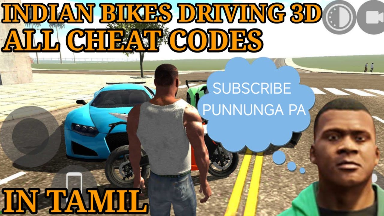 Indian bikes 3D gameplay all cheat codes in Tamil - YouTube