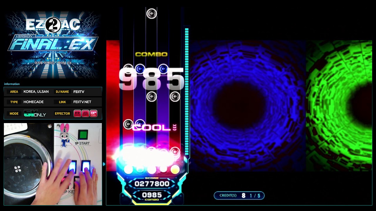 [EZ2AC : FNEX] 5K ONLY (15) The Prince of Darkness [EX] - YouTube