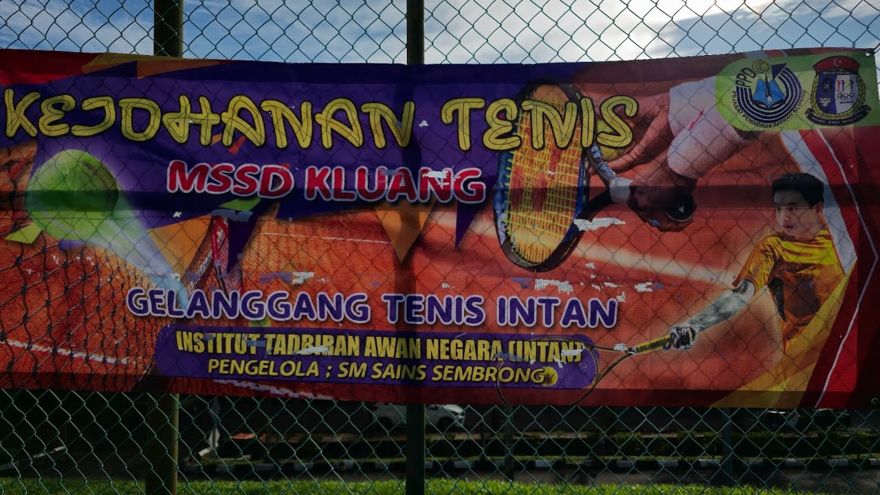 KEJOHANAN TENIS MSSD KLUANG 2024 - YouTube