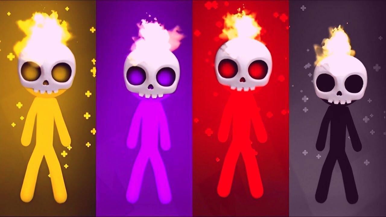 Stickman Party Random Funny Minigames - YouTube