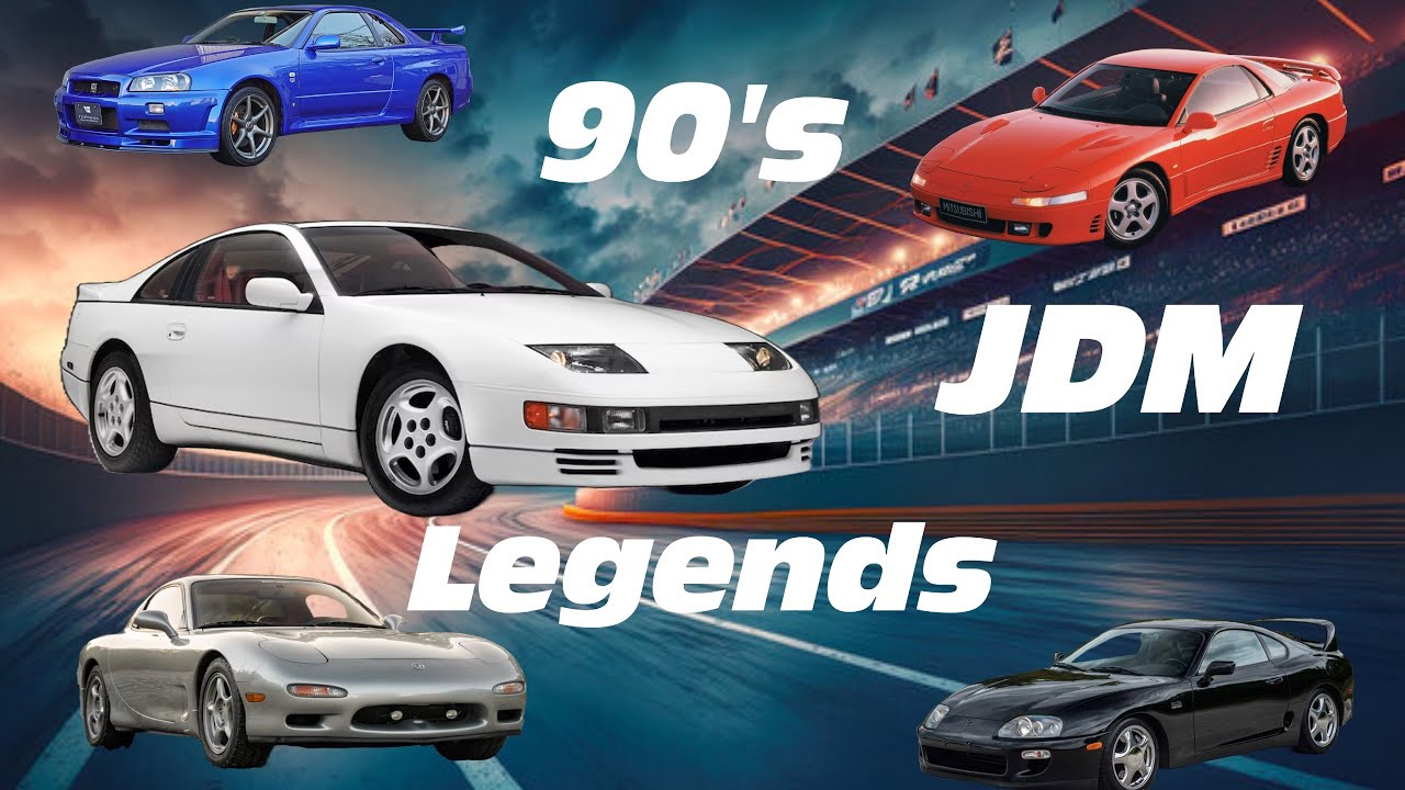 90's JDM Legends: My Take - YouTube