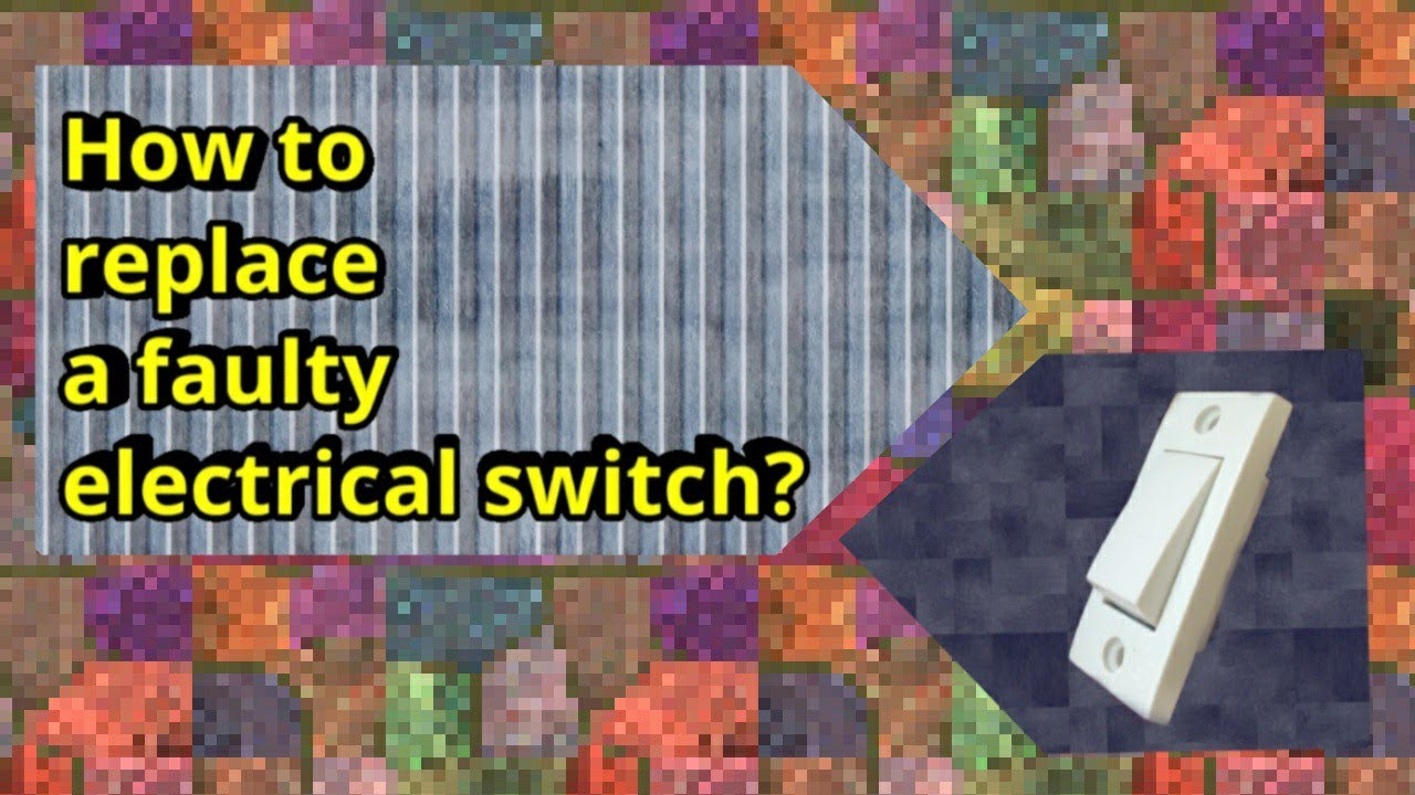 How to replace a switch? Telugu | How to change the faulty switch by ...