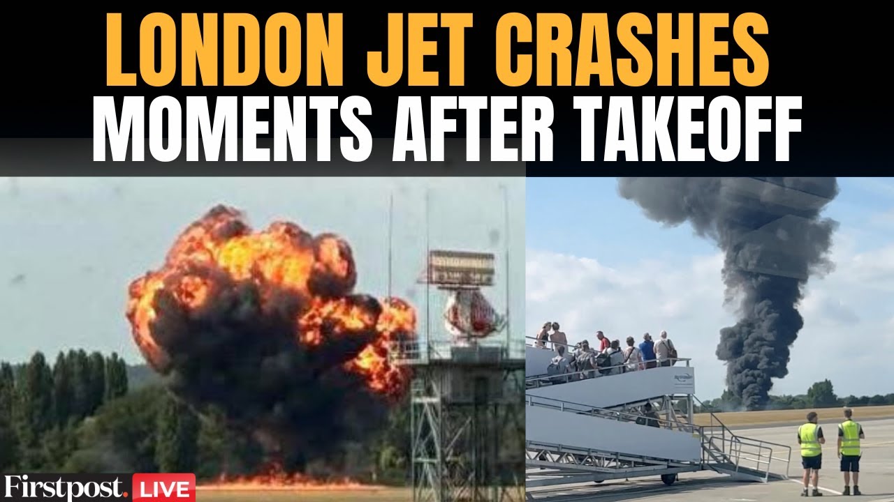 London Plane Crash LIVE: Passenger Plane Crashes, Explodes into ...