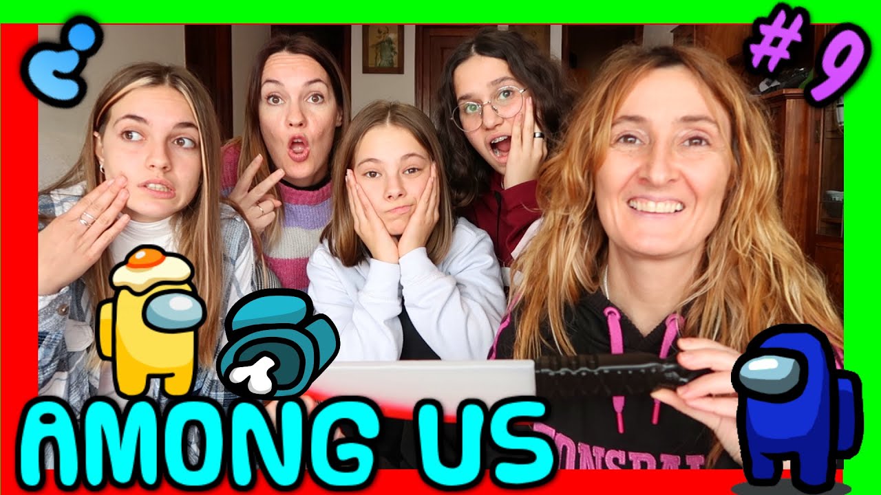 AMONG US en la VIDA REAL #9 ¿QUIEN es el IMPOSTOR? Jugamos a Among us ...
