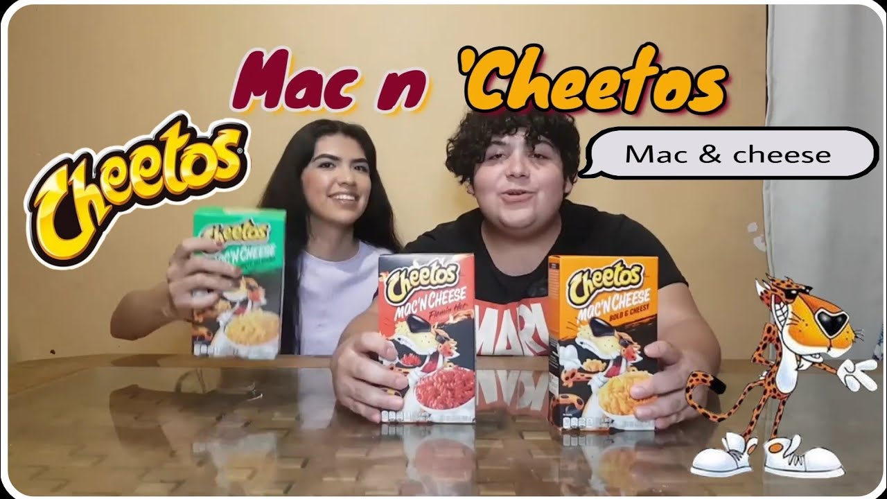 Nuevo Cheetos MAC 'N CHEESE! Flamin' Hot, Jalapeño y queso)/Prueba de ...