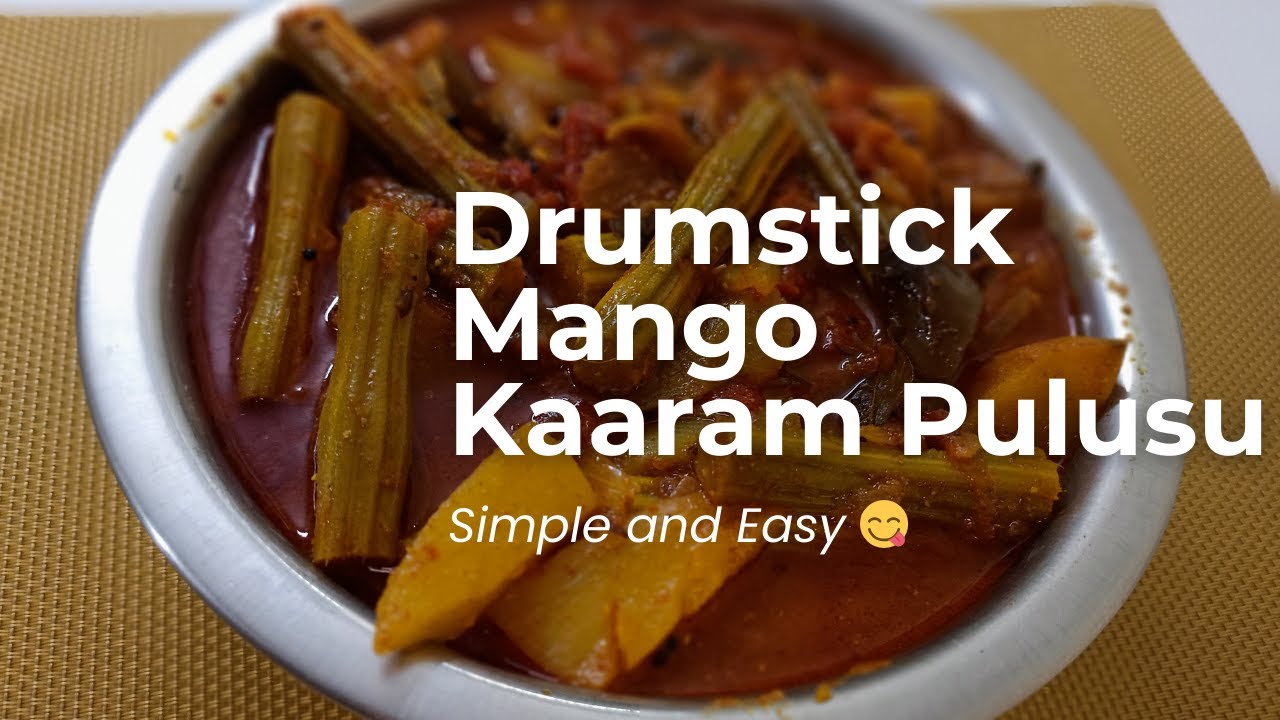 Andhra-Style Delicious Spicy & Tangy Kaaram Pulusu Recipe😋 | A ...