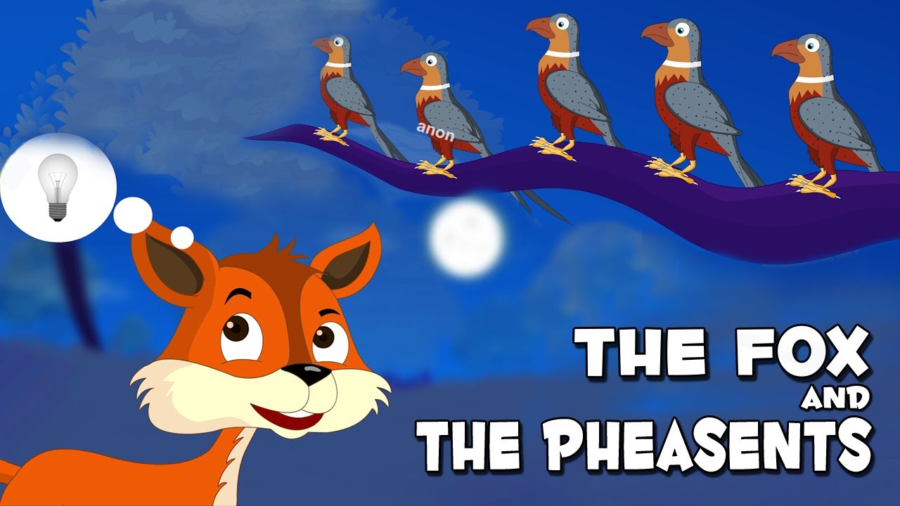 The Fox And The Pheasant | Moral Stories And Bedtime Stories For Kids ...
