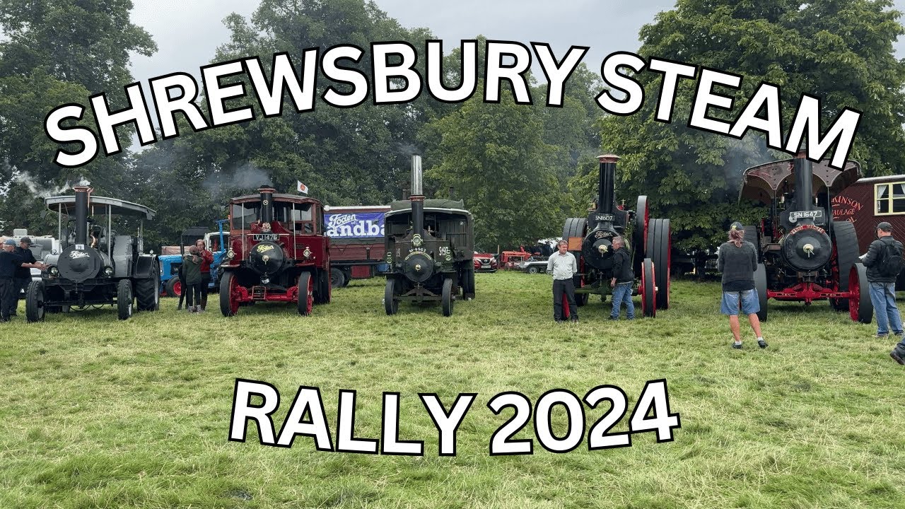 Shrewsbury Steam Rally 2024 - YouTube