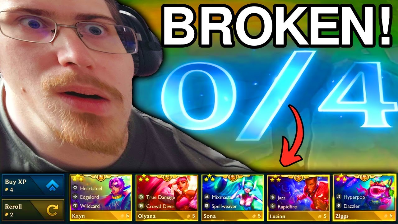 Broken Giga Chad Strategy ⭐⭐⭐ Tft Set 10 Youtube