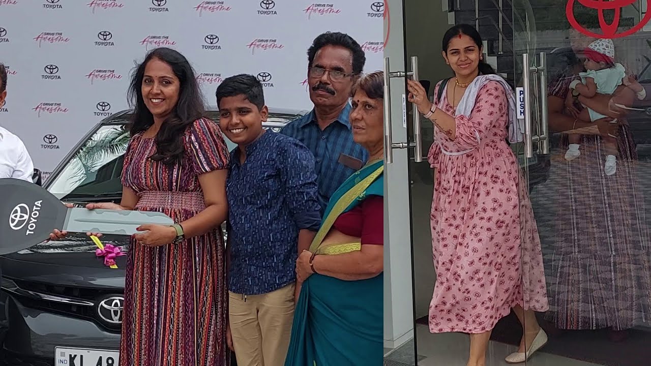 NEW CAR | ANJALI NAIR | AJITH RAJU | AAVNI | AADVIKA | FAMILY ...