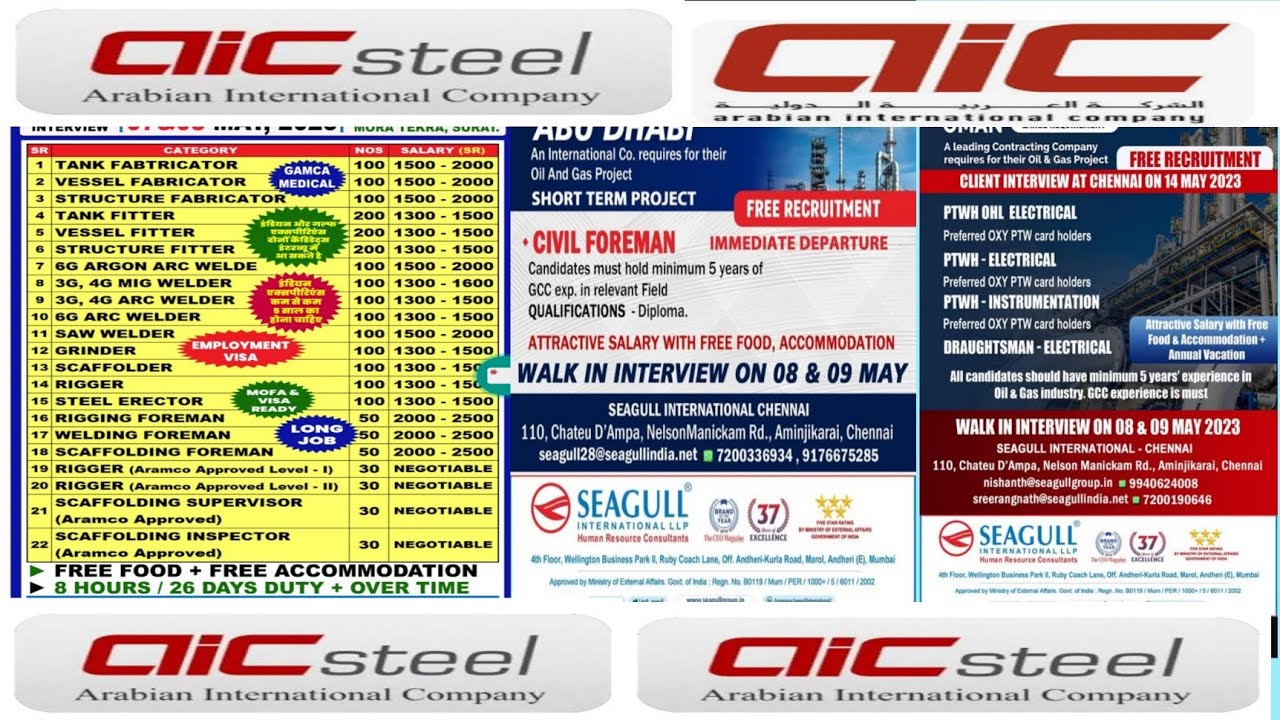 A I C Steel Company Kaisa Hai Arabian lnternational company Saudi Arab ...