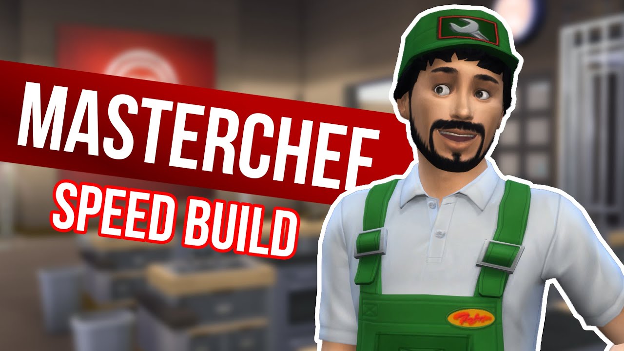 Construindo o MasterChef no The Sims 4 - YouTube