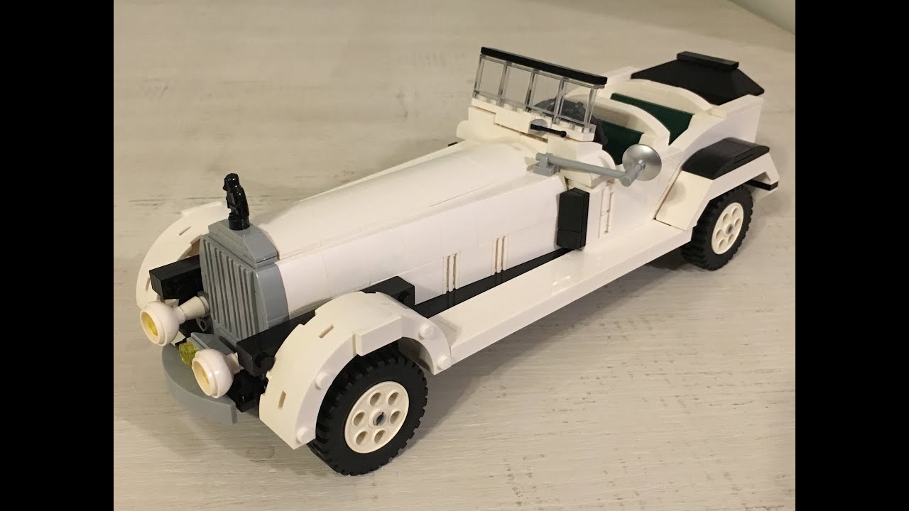 Vintage 1920s Roadster Lego MOC - YouTube