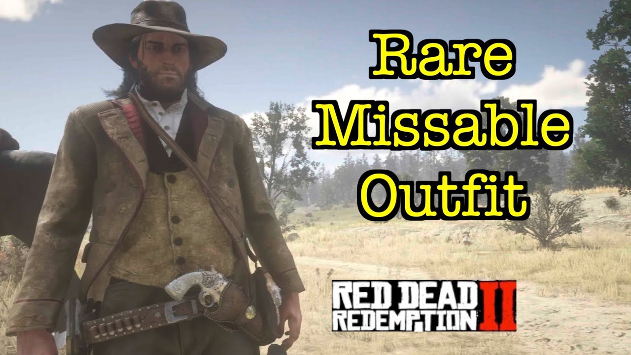DON'T MISS Uncle's rare outfit - Red Dead Redemption 2 Epilogue - YouTube