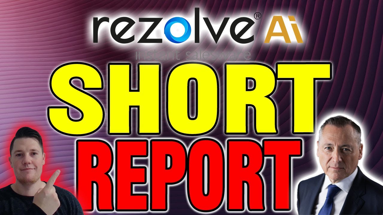 Rezolve Short Report from Fuzzy Panda Research ⚠️ Rezolve AI Down 27% w ...