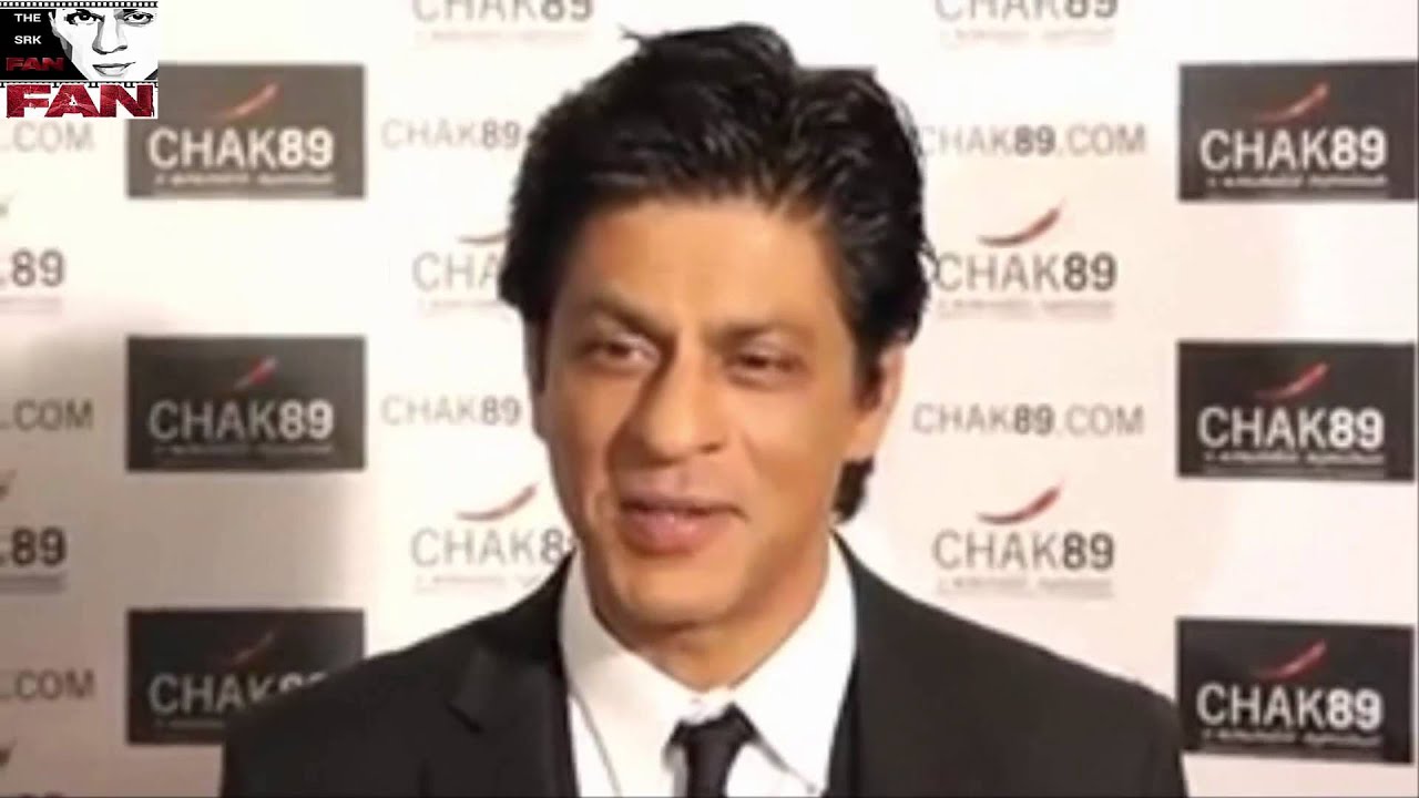 chak89 SRK interviews 2012 - YouTube