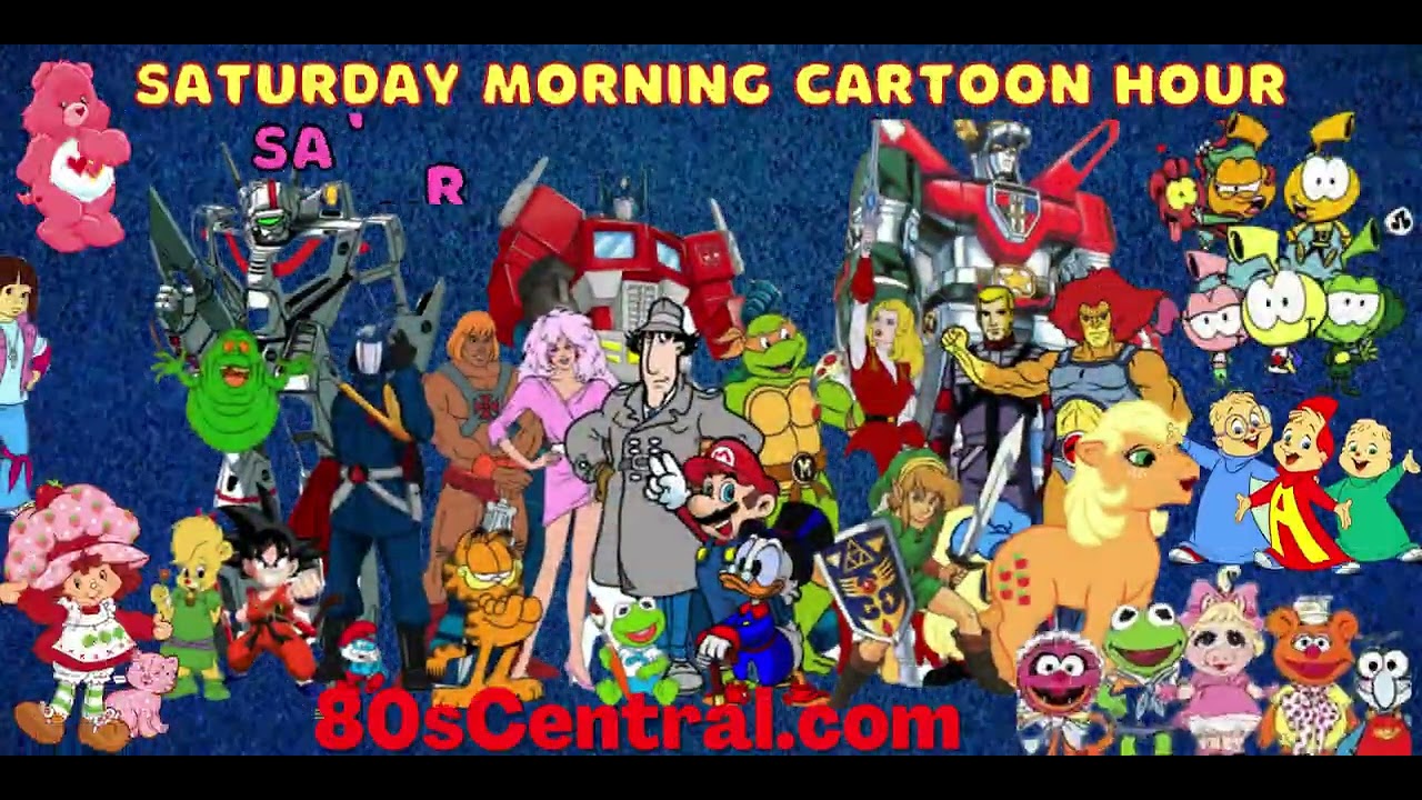 SATURDAY MORNING CARTOON HOUR SATURDAYS 8AM & 11 AM ON 80SCENTRAL.COM ...