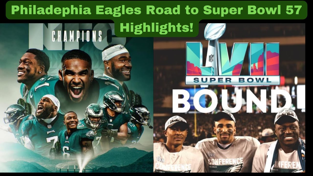 Philadelphia Eagles Road to Super Bowl 57 Highlights - YouTube