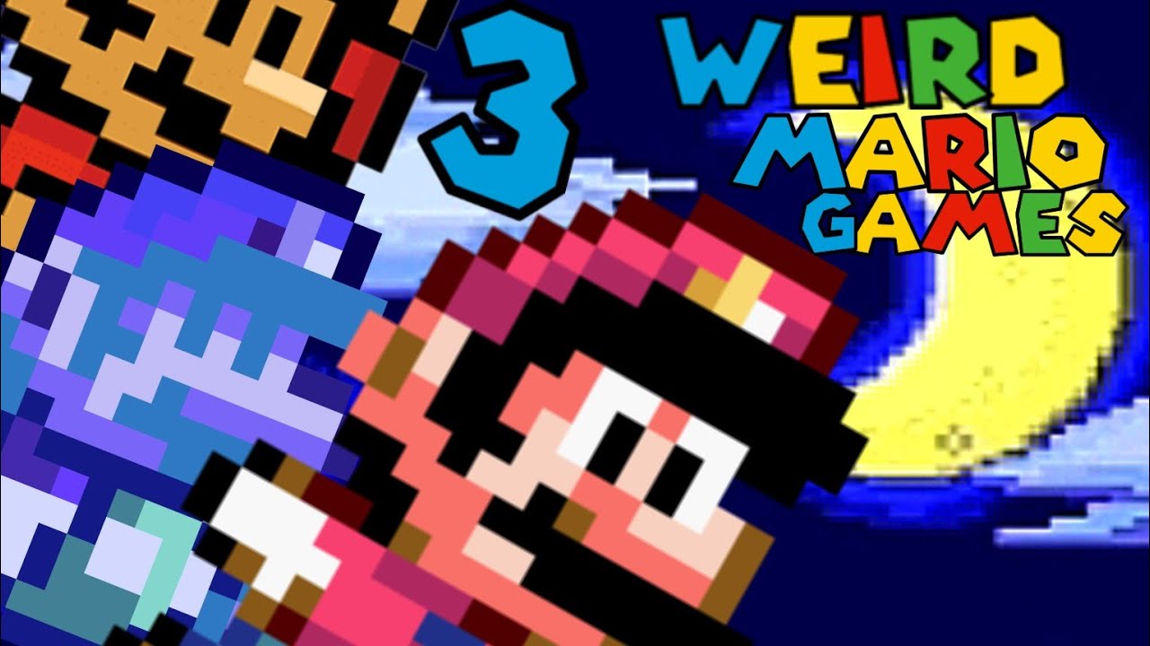 Playing 3 Weird Mario Games - YouTube