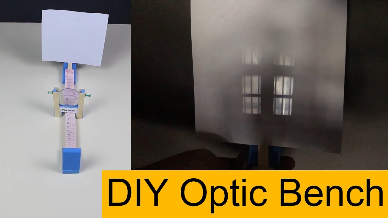 DIY Optic Bench | ThinkTac | DIY Science - YouTube