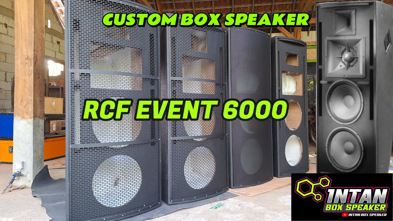 Review Box Custom RCF EVENT 6000 - YouTube