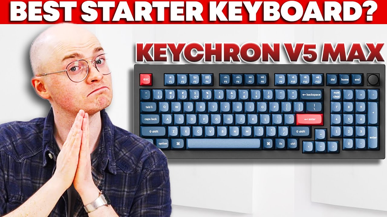 Keychron V5 Max – A Budget Keyboard Swings for the Fence - YouTube