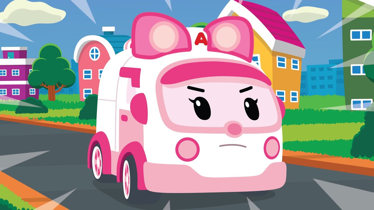 AMBER Special vol.3│POLI 10 Minute│Ambulance Song│POLI Car Songs ...