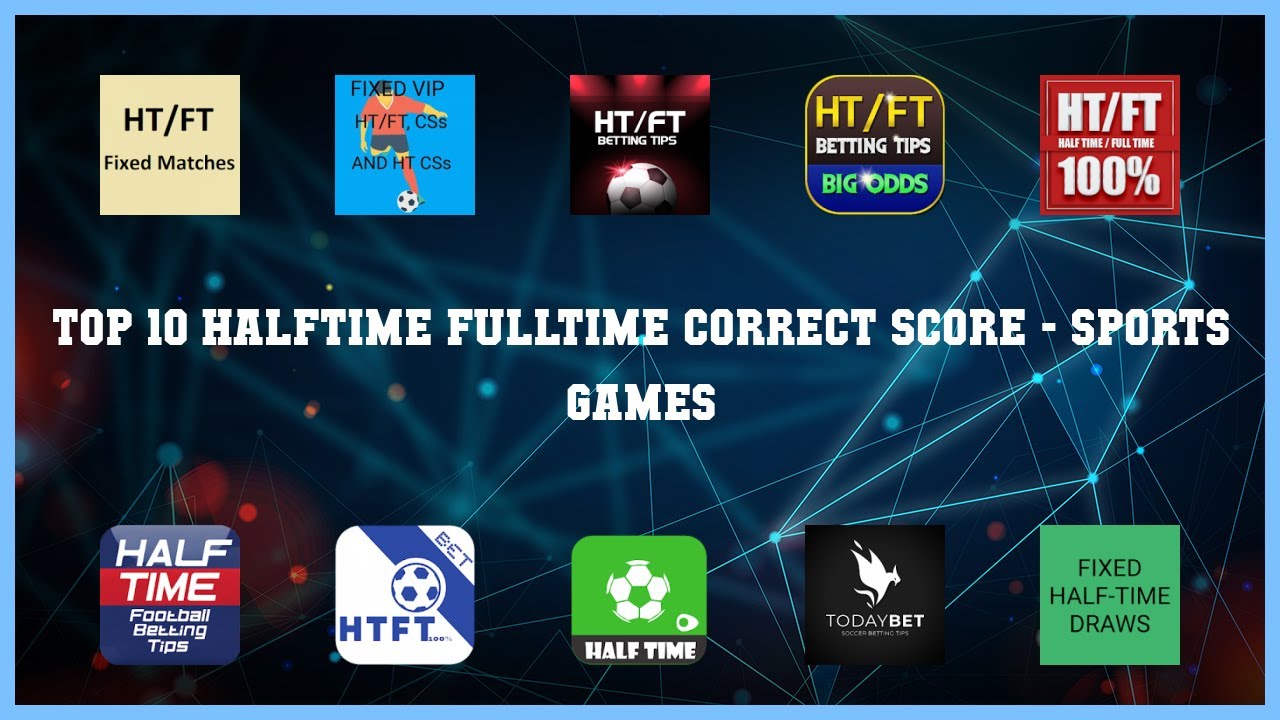 Top 10 Halftime Fulltime Correct Score Android Games - YouTube