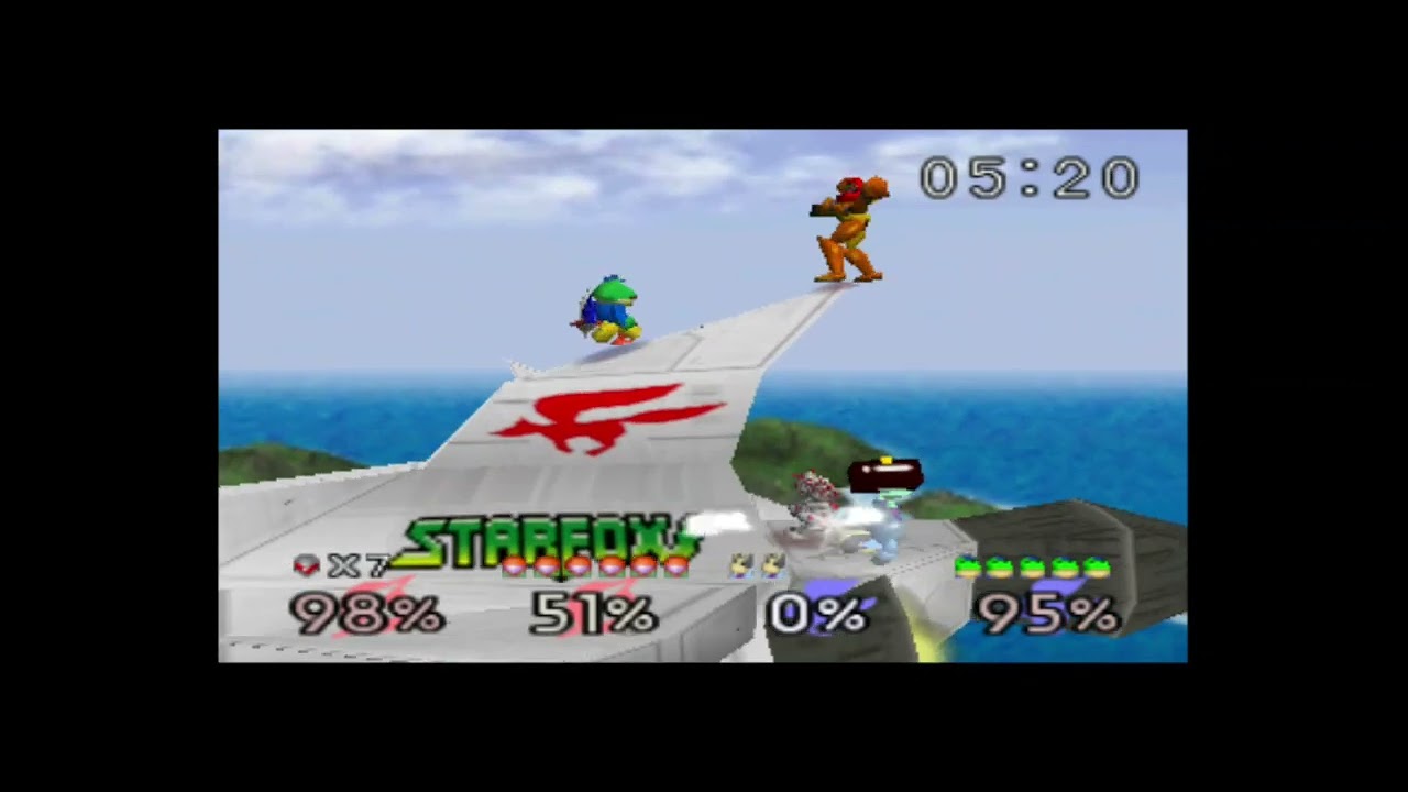 Smash Remix Dark Samus & Samus vs Peppy & Skippy - YouTube